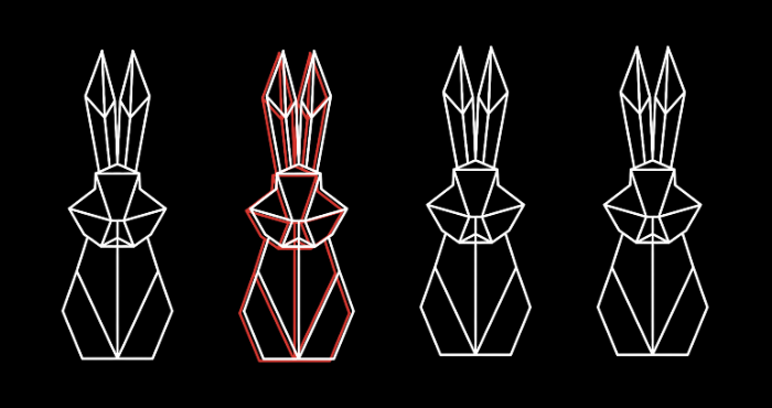 White Rabbit Red Rabbit